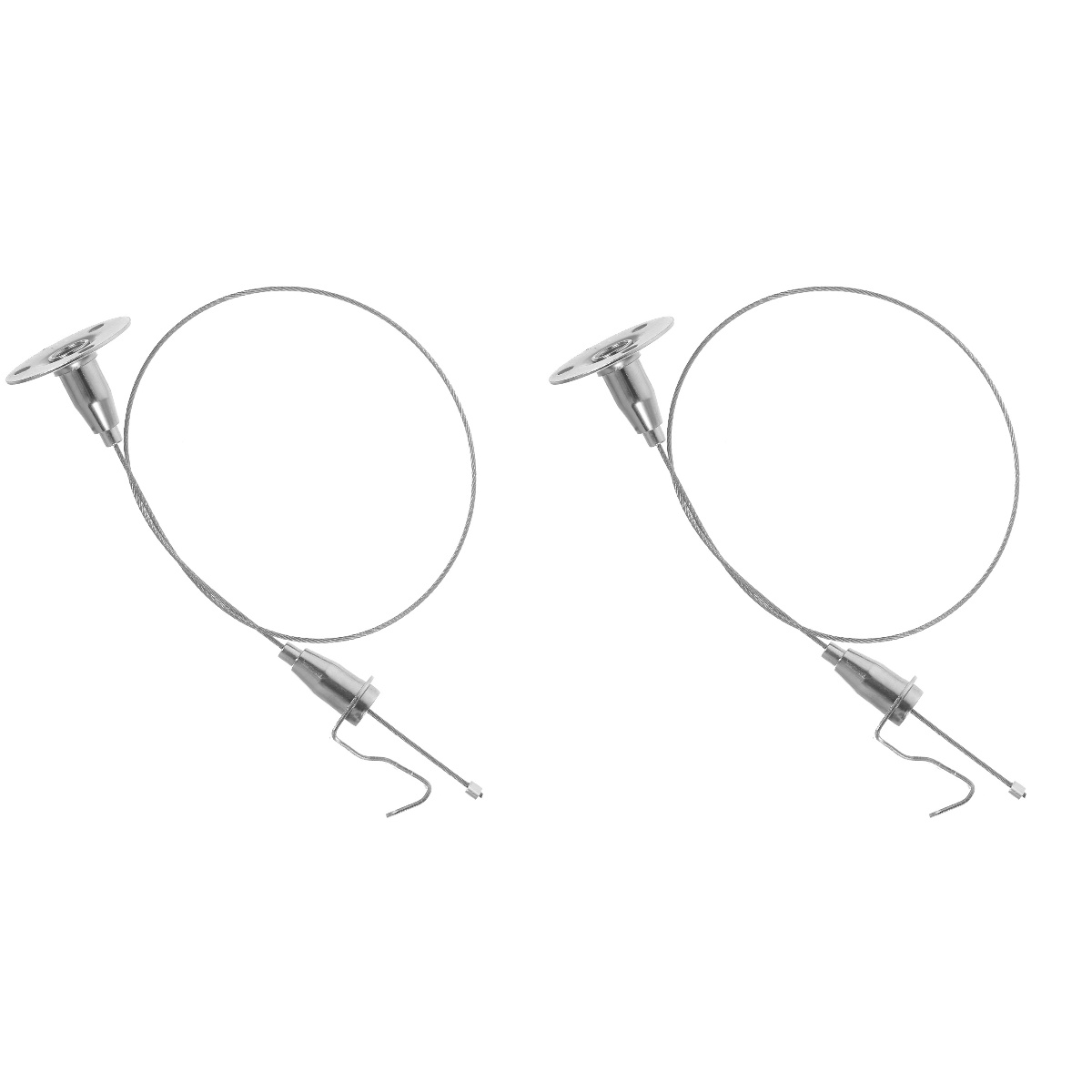 Worgeous 2pcs Light Hanger Rope Flowerpot Stainless Steel Adjustable ...