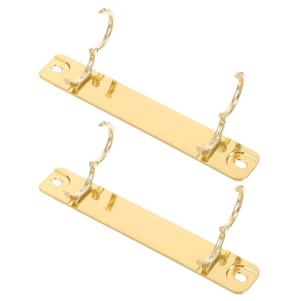 Worgeous 2pcs Metal Loose-Leaf Binder Spines Binder Mechanism Binder ...