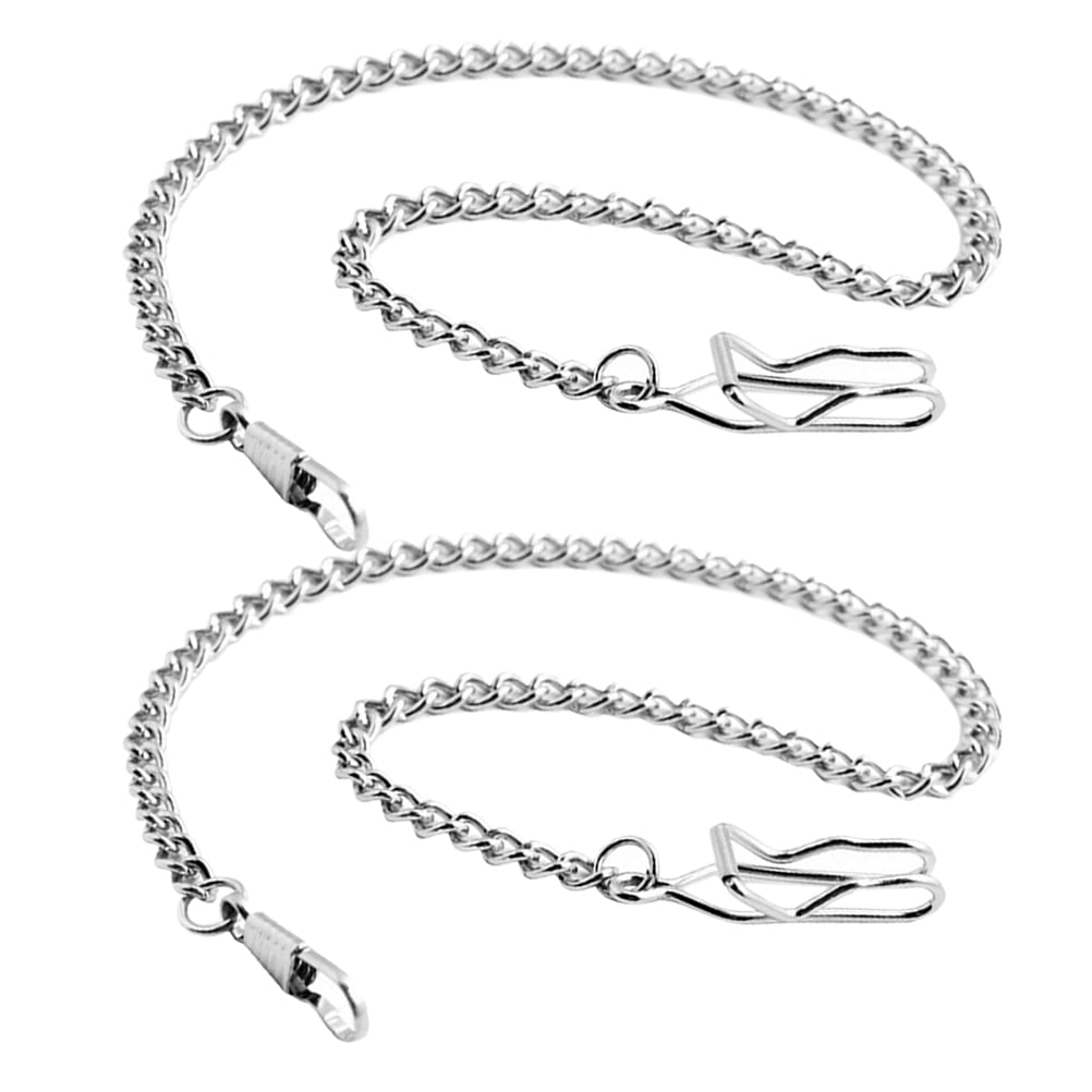 Worgeous 2pcs Metal Pants Chain Pocket Watch Replacement Chains ...