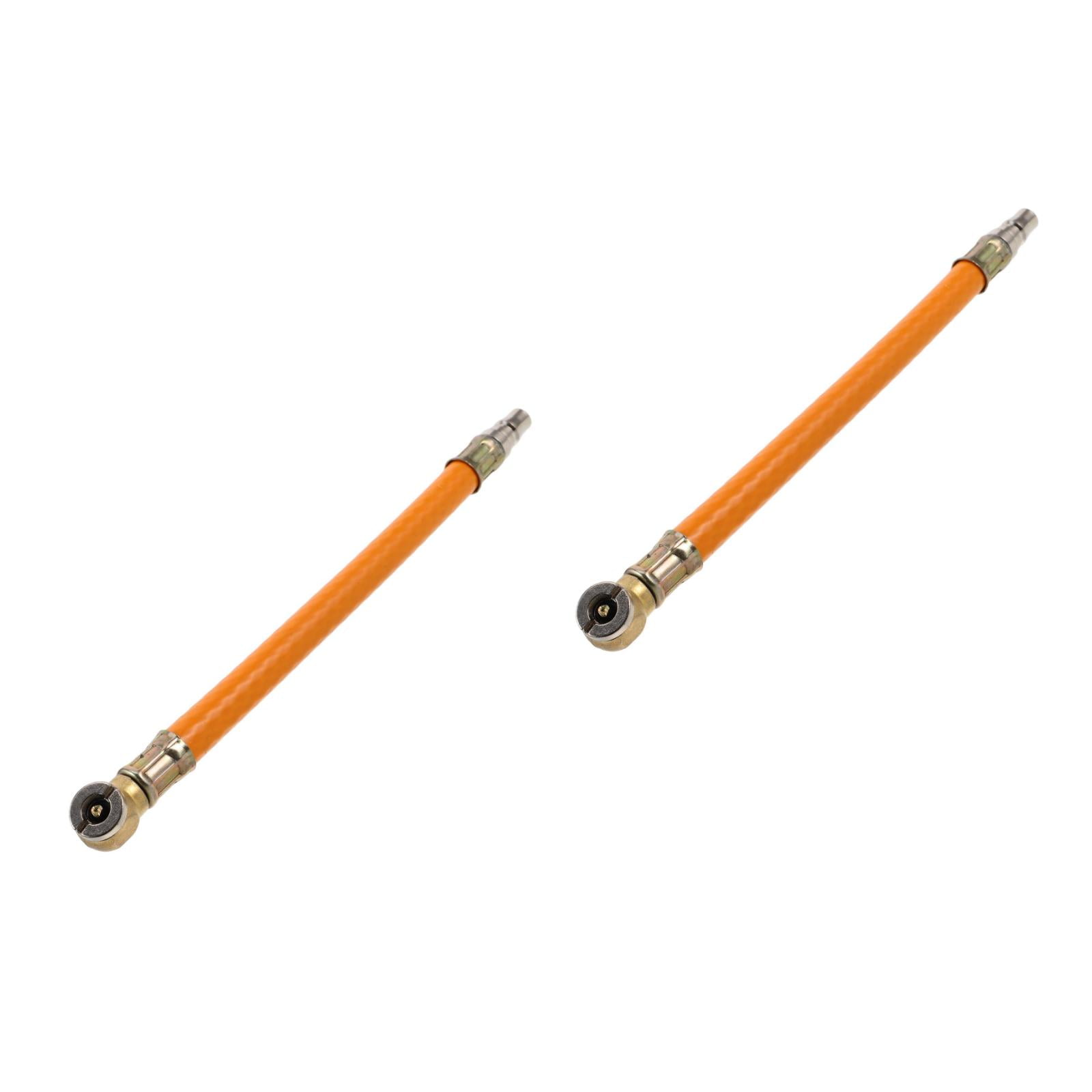 Worgeous 2pcs Metal Tire Chuck Tool Air Chuck Tire Pressure Gauge Chuck ...