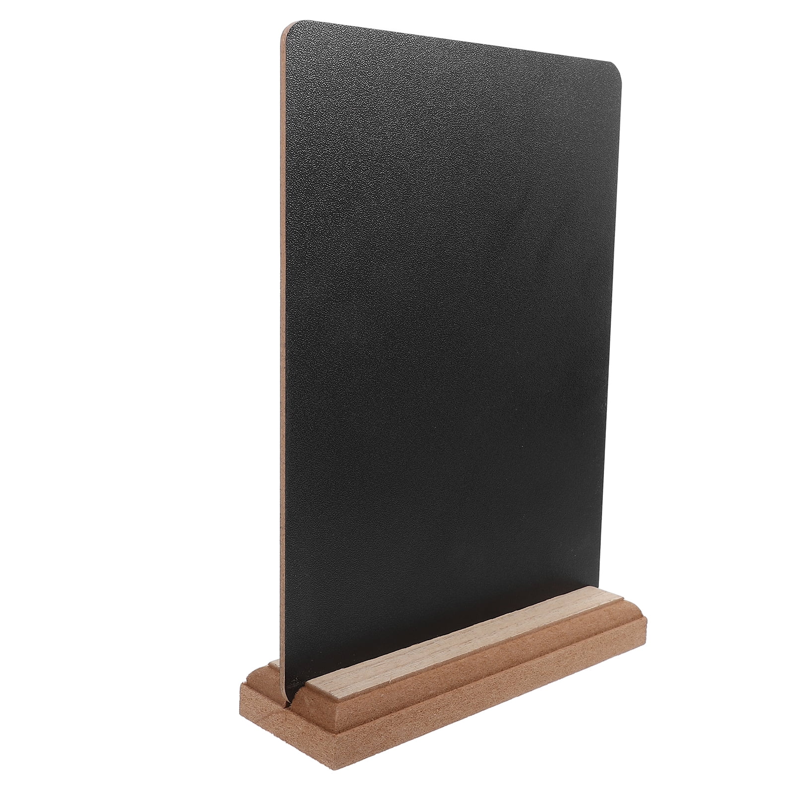 Worgeous 2pcs Mini Chalkboards Writable Signs Desktop Sign Stand Menu ...