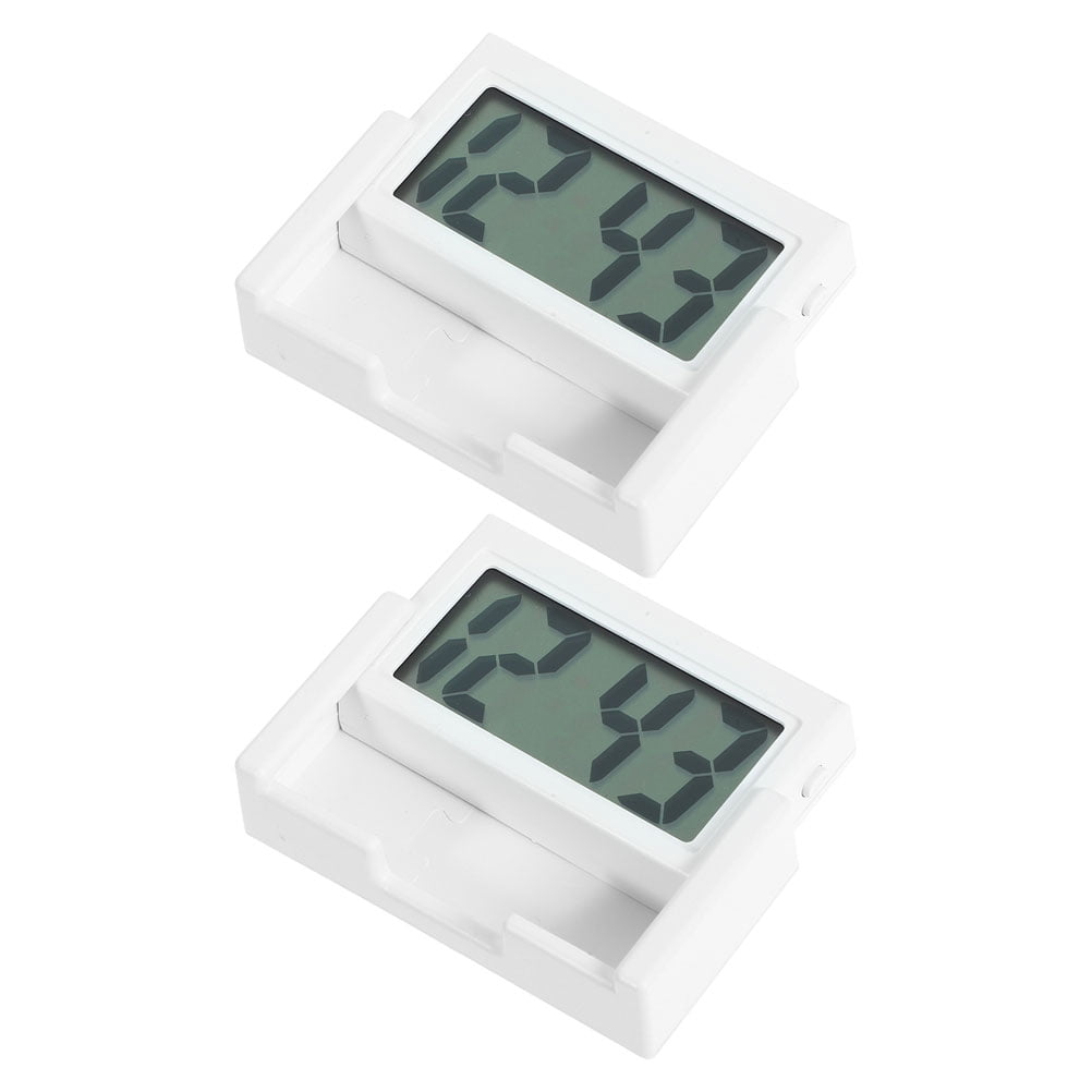 Worgeous 2pcs Mini Portable Silent Desk Clock For Students And Children ...