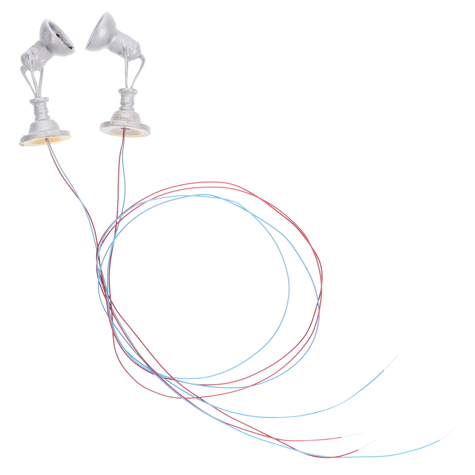 Worgeous 2pcs Model Railway Train Signal Lights Miniature Traffic Light ...