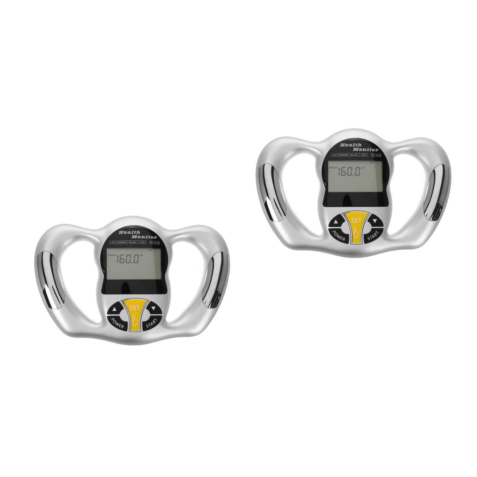 Worgeous 2pcs Monitors Digital Fat Loss Monitor Scanner Calorie ...