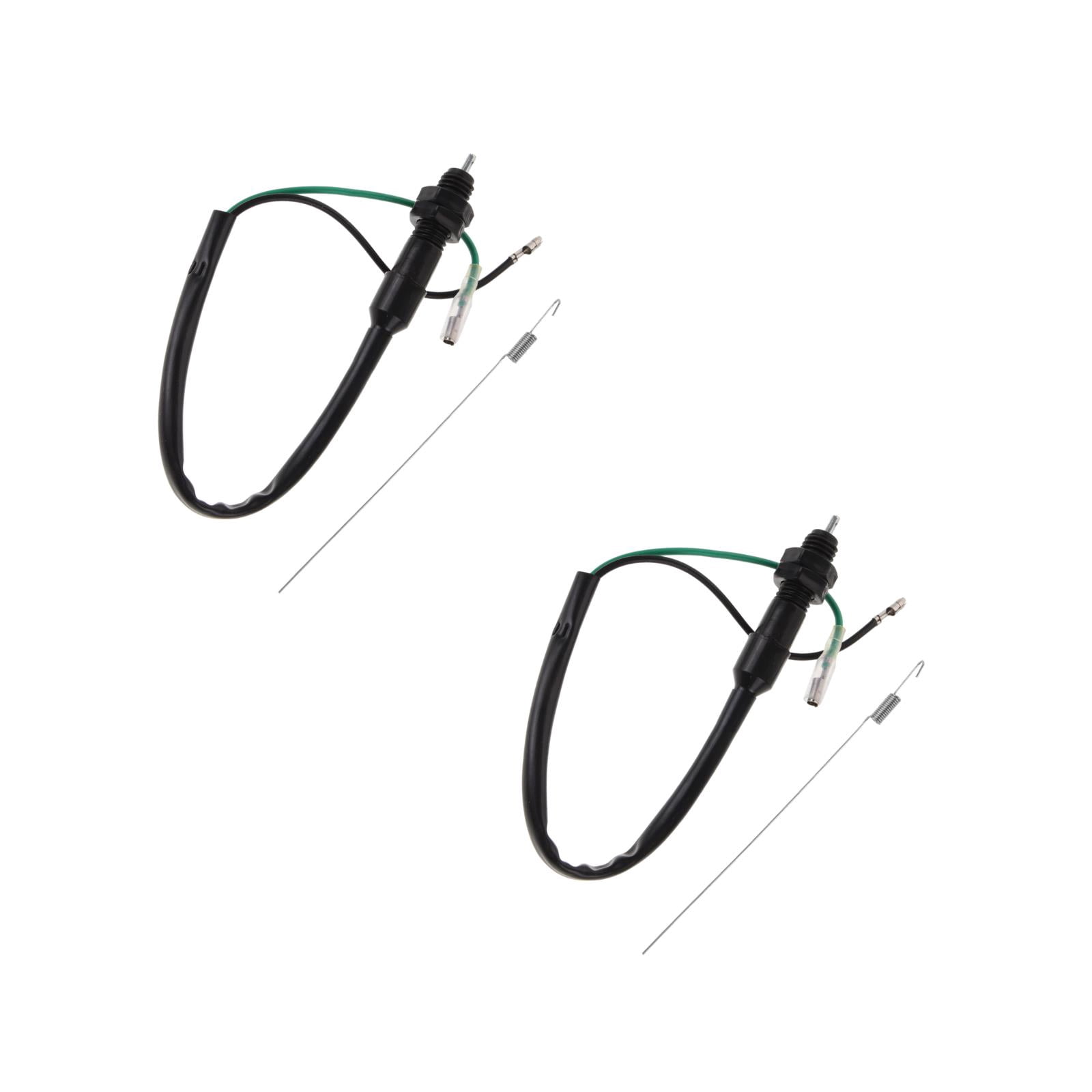 Worgeous 2pcs Motorcycle Rear Brake Light Switch Atvs Scooters Tail ...