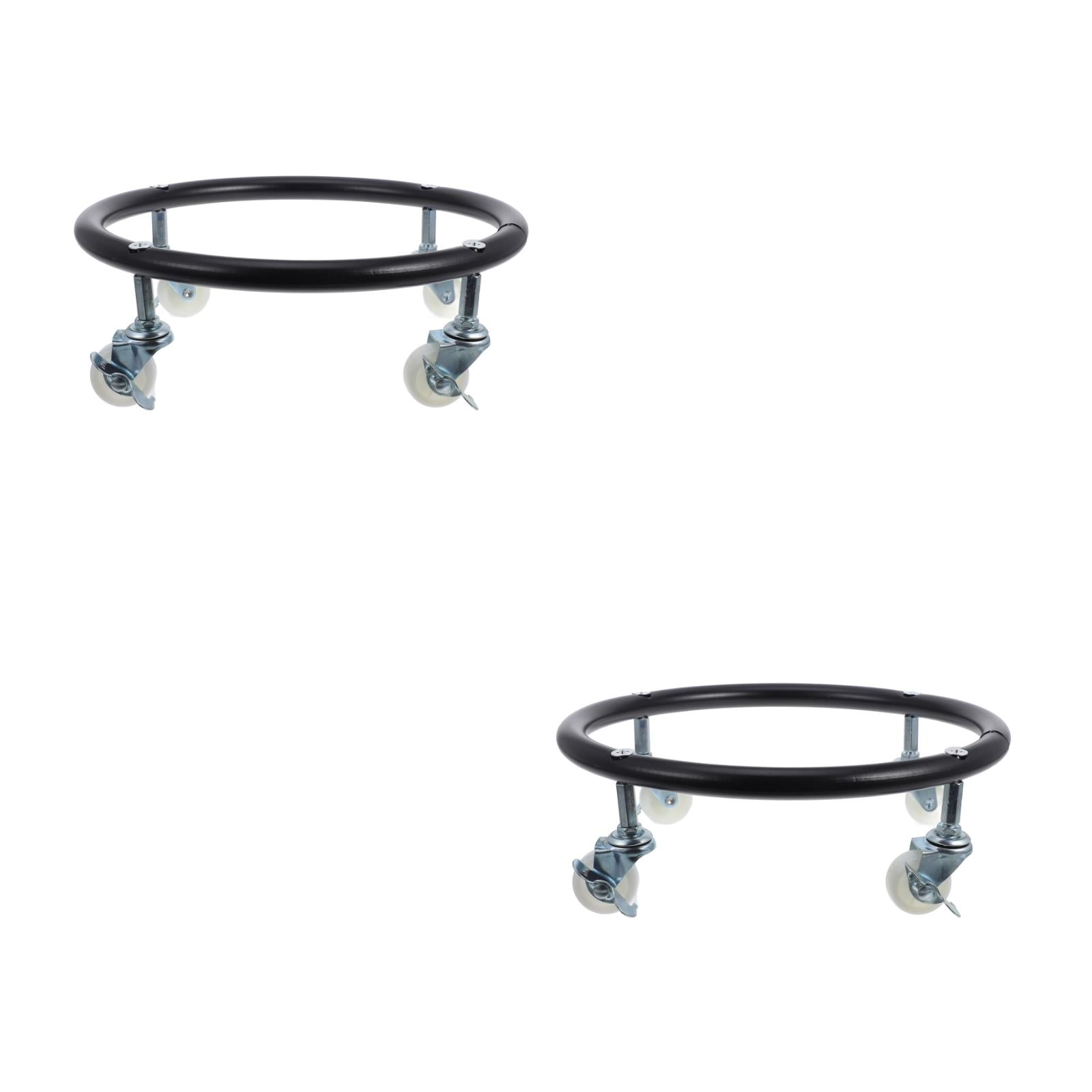 Worgeous 2pcs Movable Propane Cylinder Holder Gas Tank Rack Propane ...