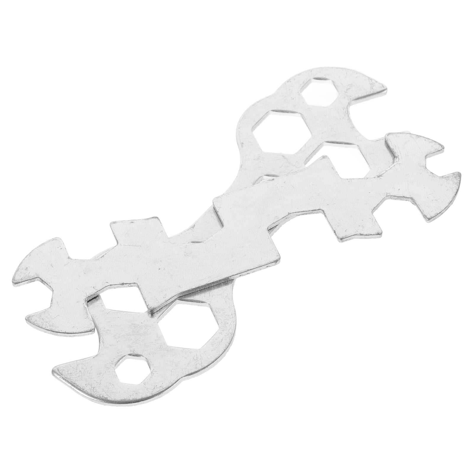Worgeous 2pcs Multi-hole Bicycle Wrench Mountain Bike Repair Wrench ...