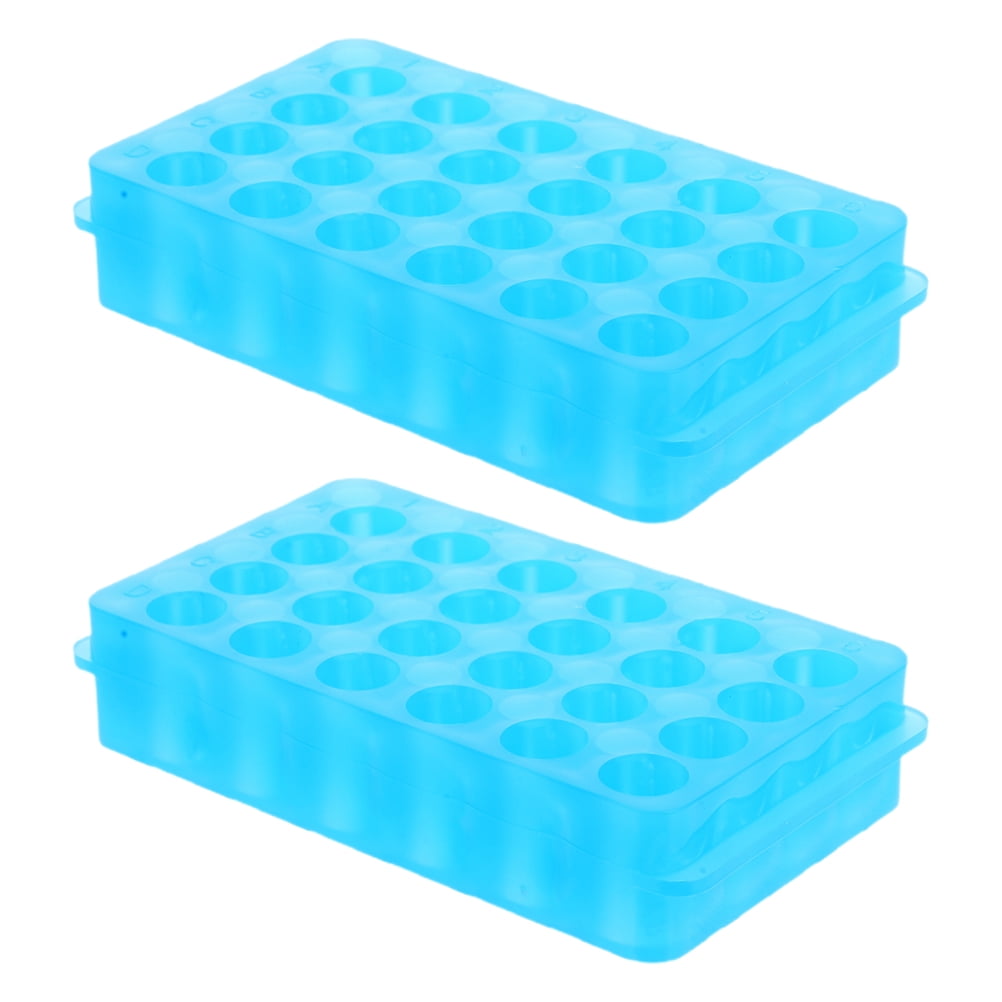 Worgeous 2pcs Multifunctional Test Tube Vial Rack For Laboratory 24 ...