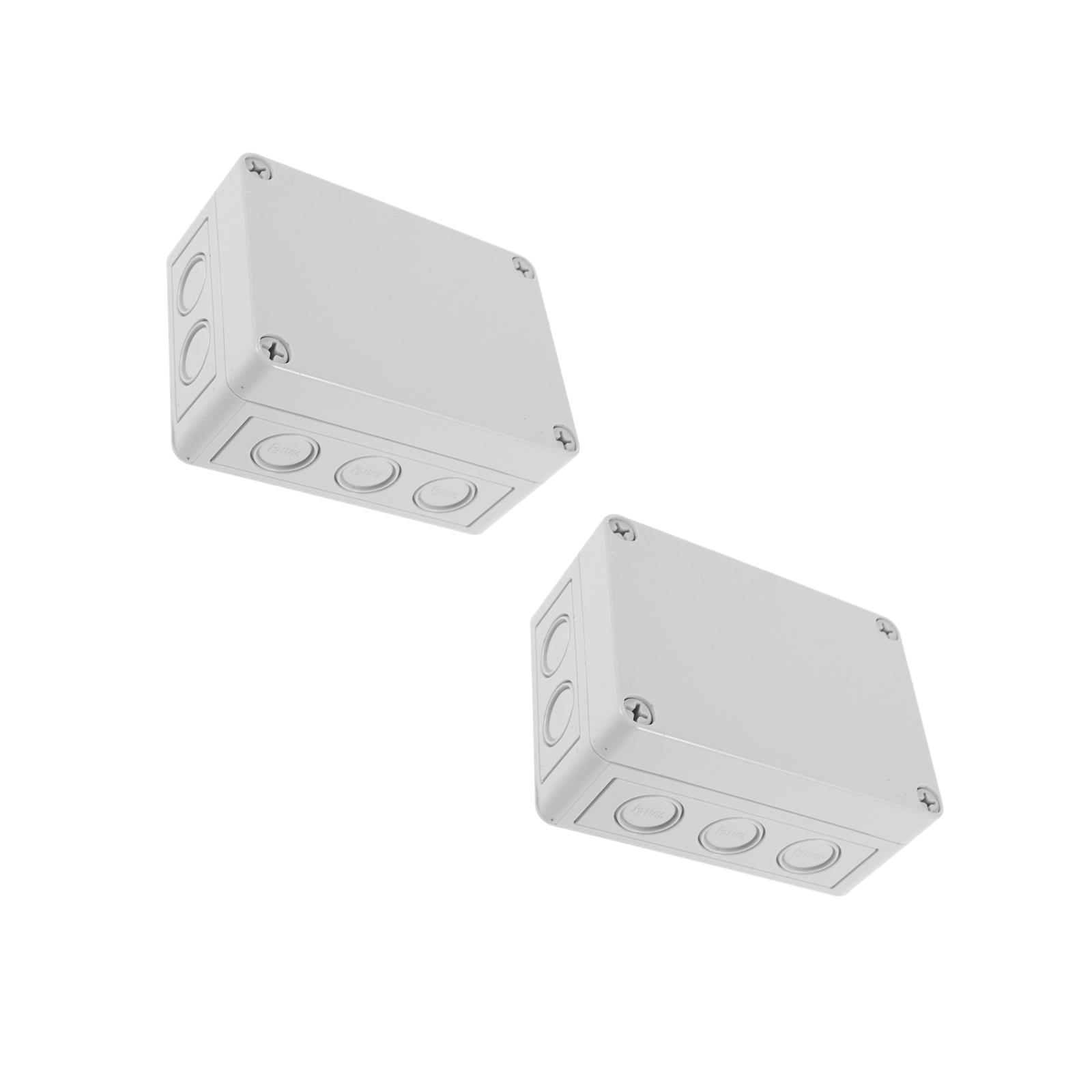Worgeous 2pcs Outdoor Electrical Box Electrical Box Weatherproof ...