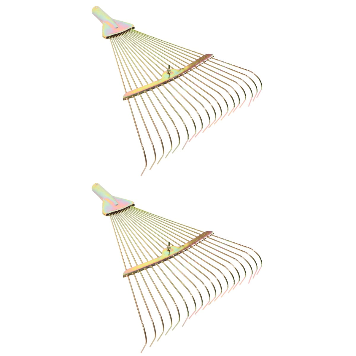 Worgeous 2pcs Outdoor Hand Shrub Rake Garden Tool Garden Cleaning Rake ...