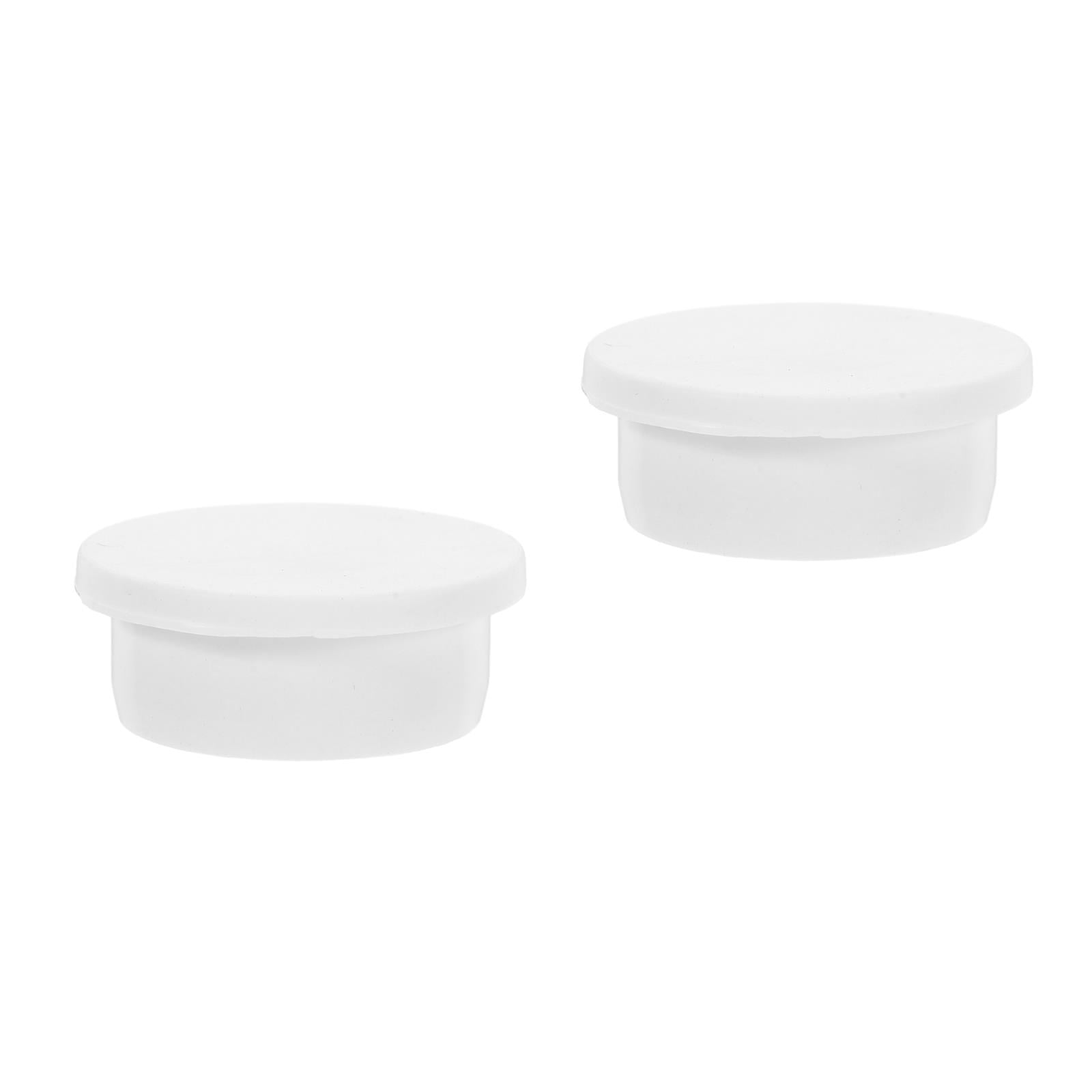 Worgeous 2pcs PVC Pipe End Cap Plug Simple to Install Pipe End Cap for ...