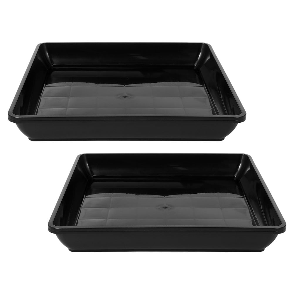 Worgeous 2pcs Plant Saucers For Indoors Plastic Drip Trays For Plants ... Worgeous 2pcs Plant Saucers For Indoors Plastic Drip Trays For Plants ...
