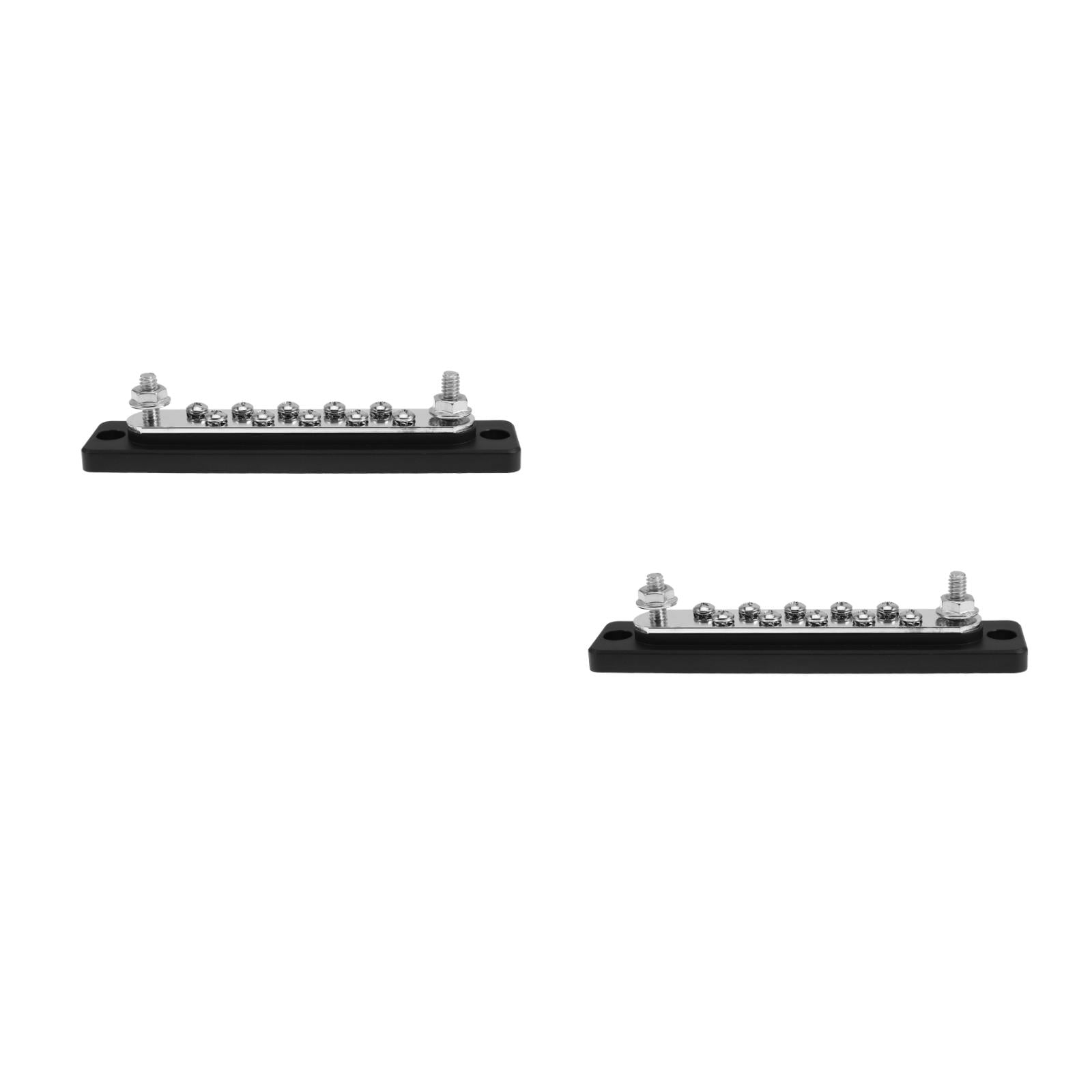 Worgeous 2pcs Power Distribution Block Bus Bar Terminals 48V 150A for ...