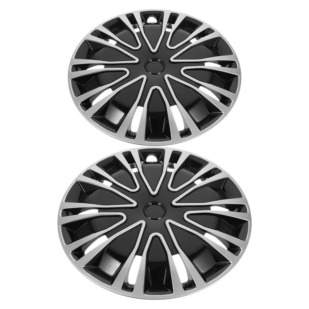 Black Car Wheel Hubcaps Covers with Durable PP Material Unique Design ...