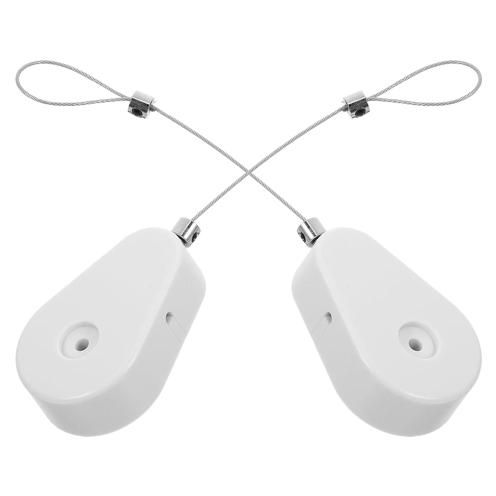 Worgeous 2pcs Retractable Remote Control Cable Tether Lock Box with ...