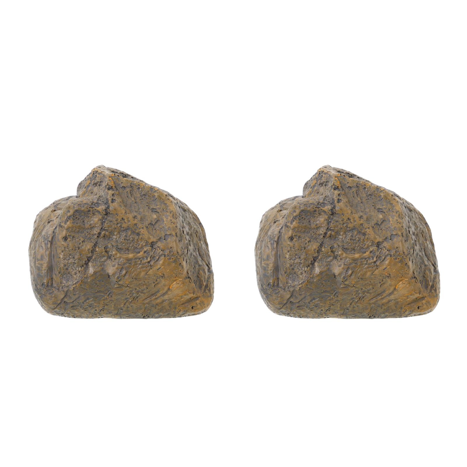 Worgeous 2pcs Rock Key Hider Outdoor Hidden For Fake Rock For Hiding ...