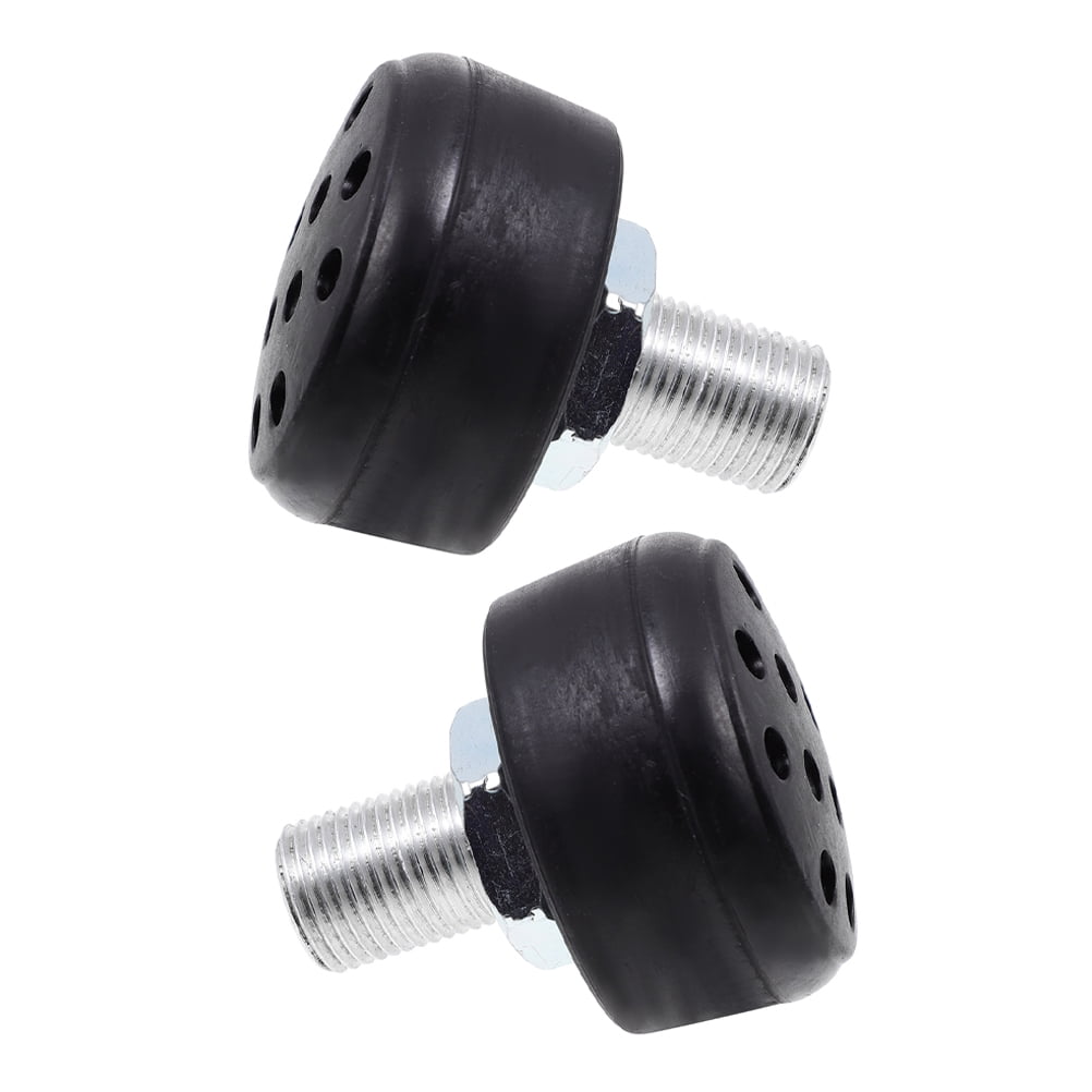 WHAMVOX Adjustable Rubber Toe Plugs for Roller Skates Black Dual Fun ...