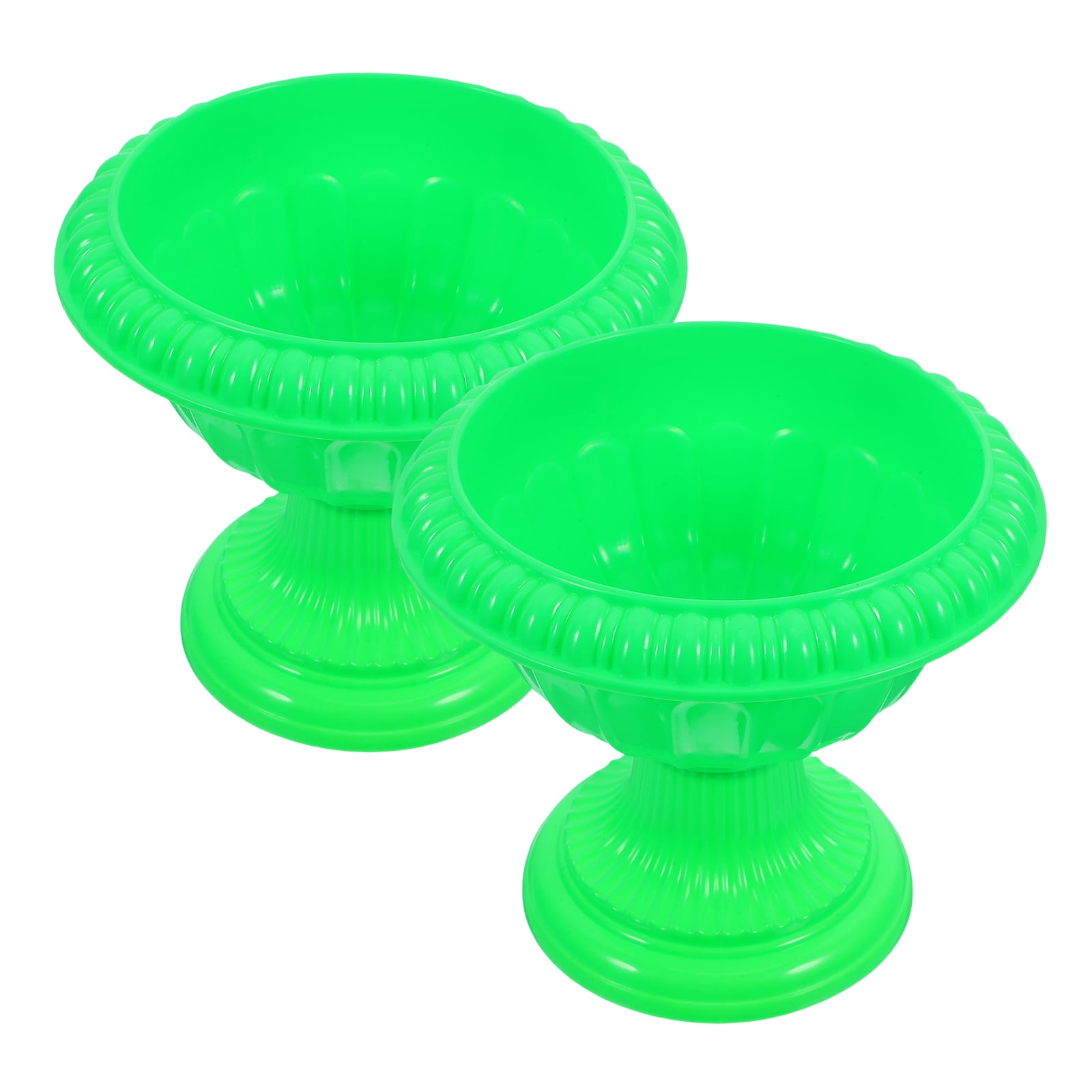 Worgeous 2pcs Roman Flower Pots For Weddings Plastic Flowerpot Indoor ...
