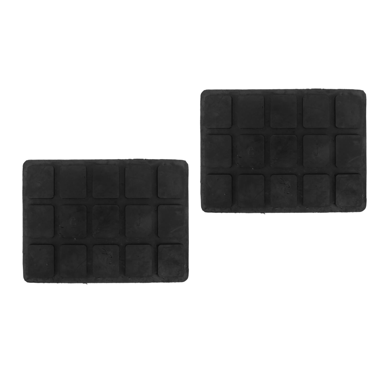 Worgeous 2pcs Rubber Jack Pad For Floor Jack Stand Car Auto Jacking ...