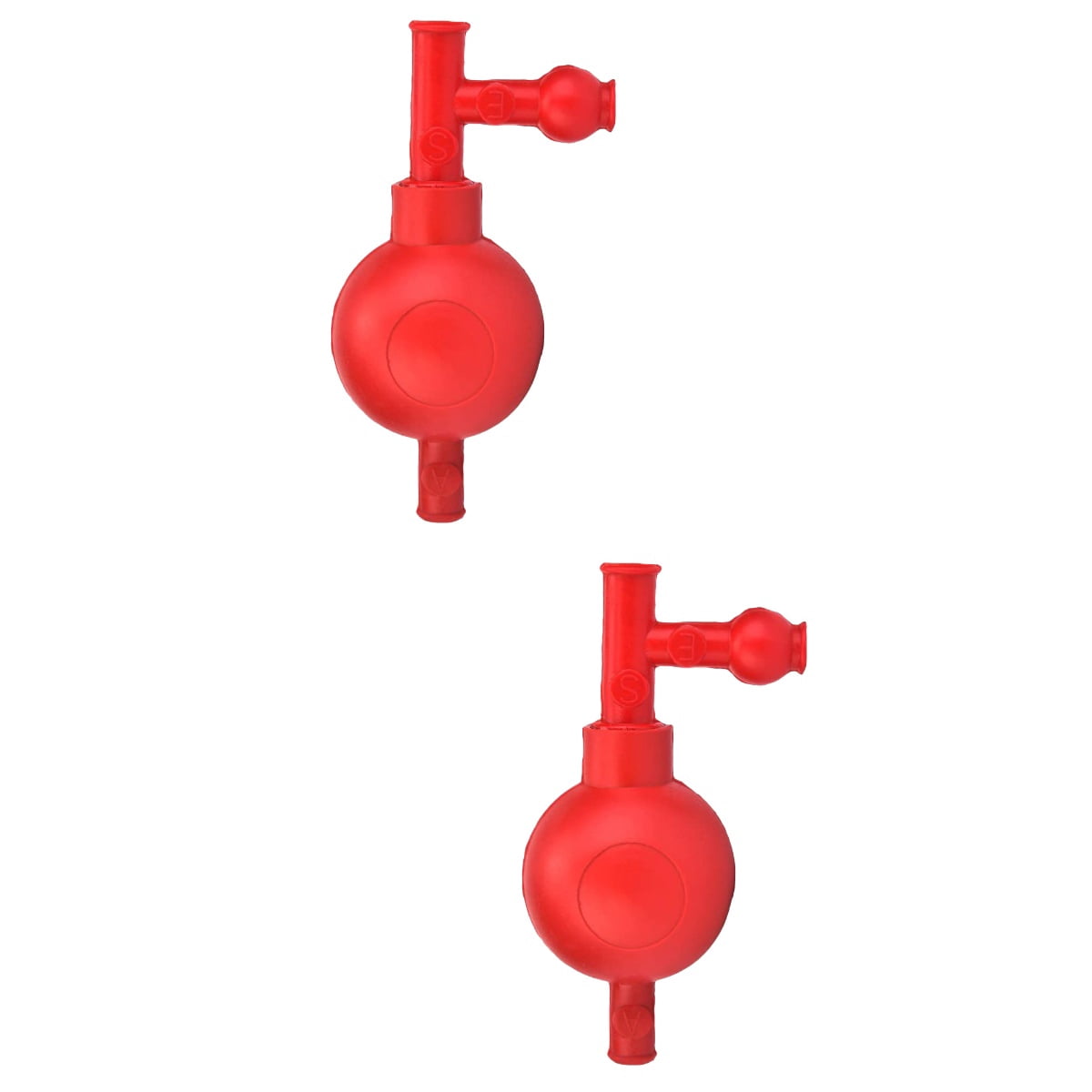 Worgeous 2pcs Rubber Pipette Filler 3 Valves Rubber Suction Bulb ...