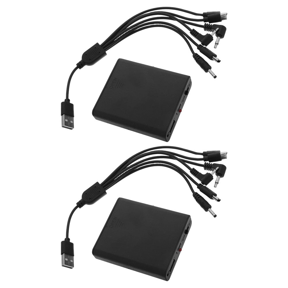 Worgeous 2pcs Safe Box Backup Battery External Emergency Power Supply ...