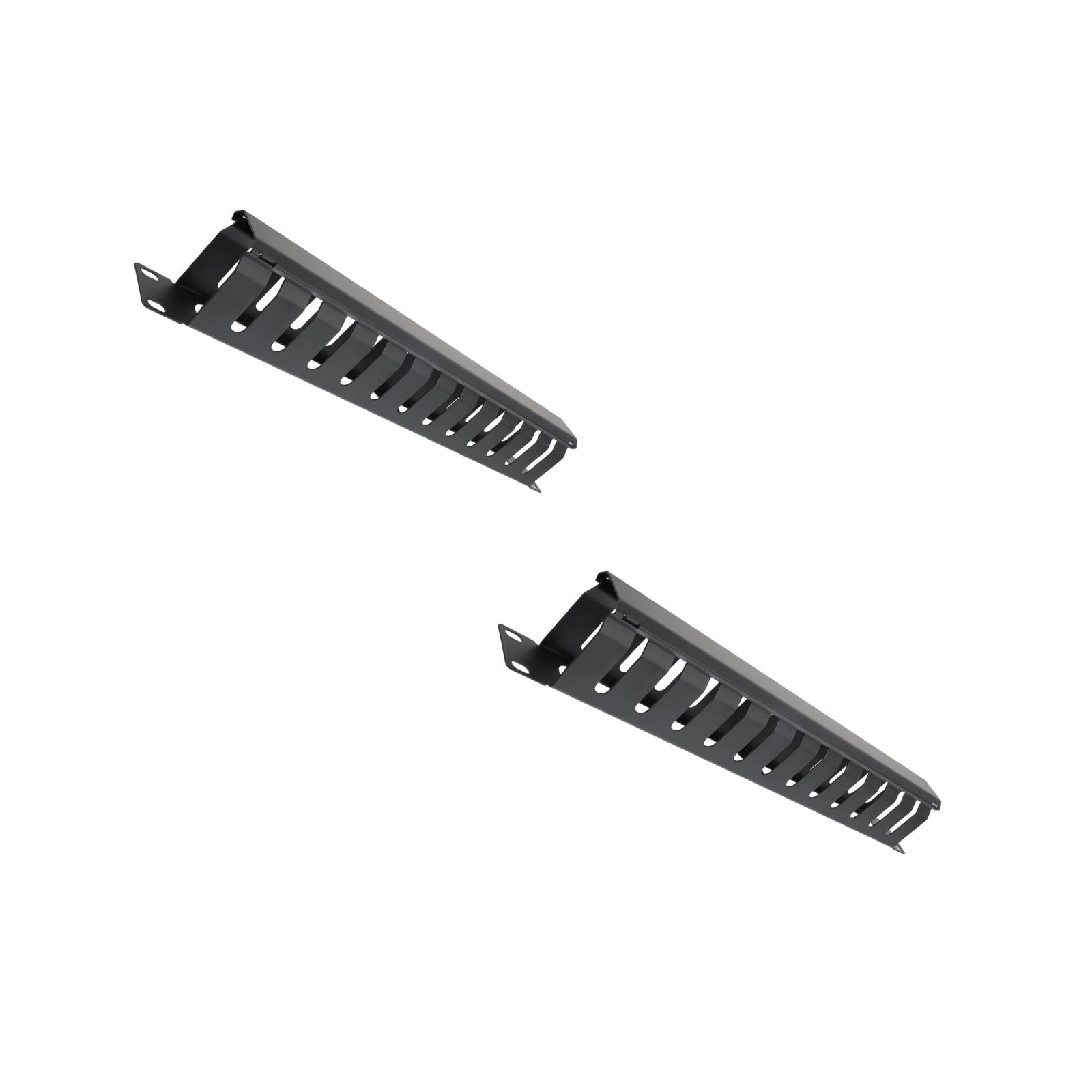 Worgeous 2pcs Server Rack Wire Management System -slot Network Cable ...