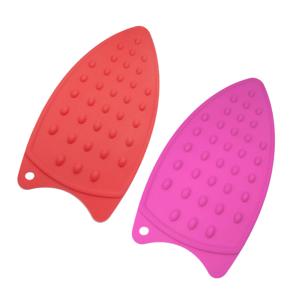 Worgeous 2pcs Silicone Iron Hot Protection Rest Pad Mat Safe Surface ...
