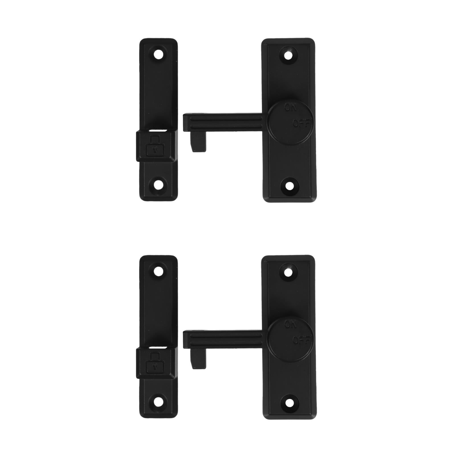 Hemoton 2pcs Sliding Barn Door Lock and Latch for Security Door Guard ...