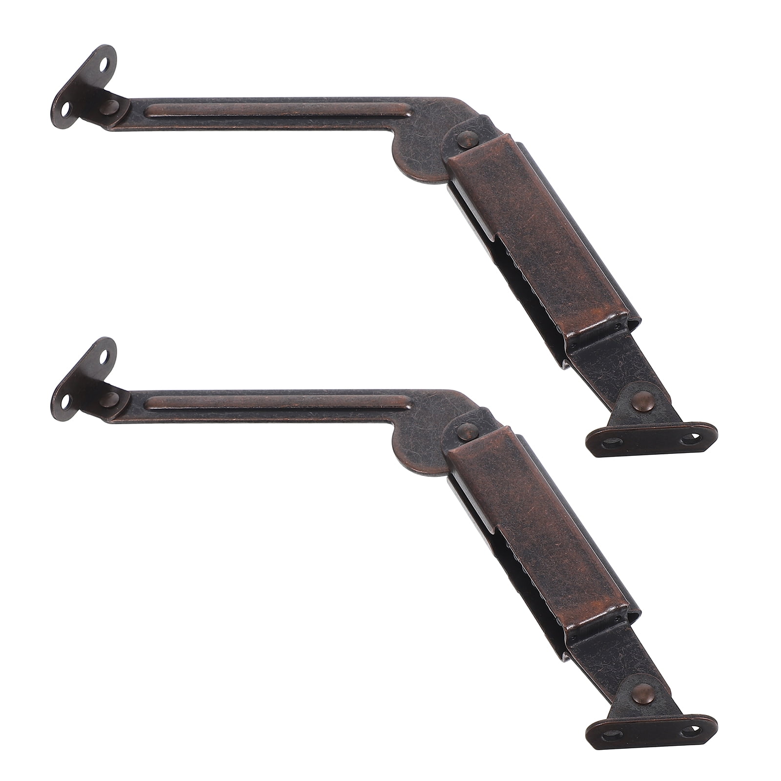 Worgeous 2pcs Soft Close Lid Hinges Sturdy Cabinet Door Lift Up Hinges ...