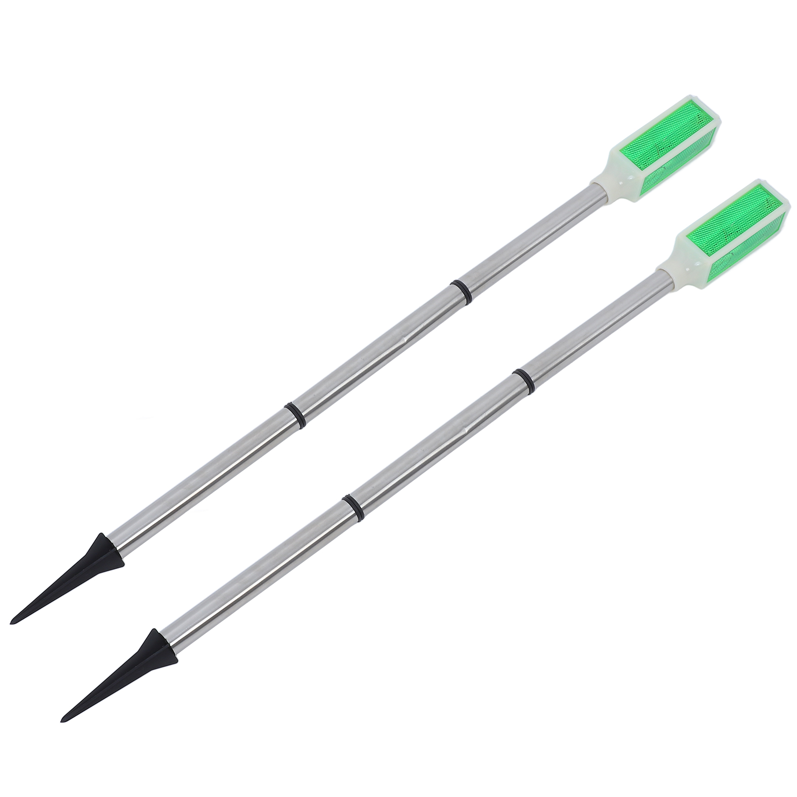 Worgeous 2pcs Solar Powered Driveway Markers Reflective Driveway Lights ...