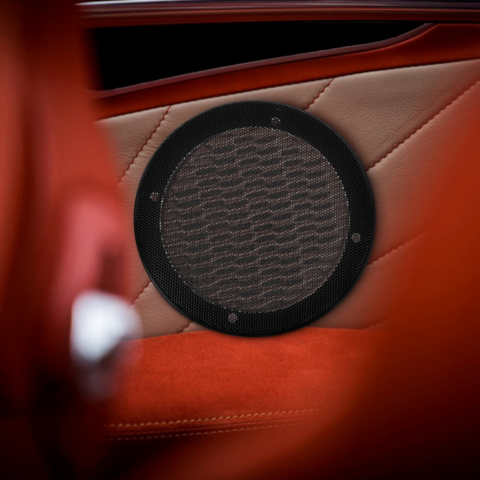 Worgeous 2pcs Speaker Grill Cover Subwoofer Mesh Speaker Protector ...