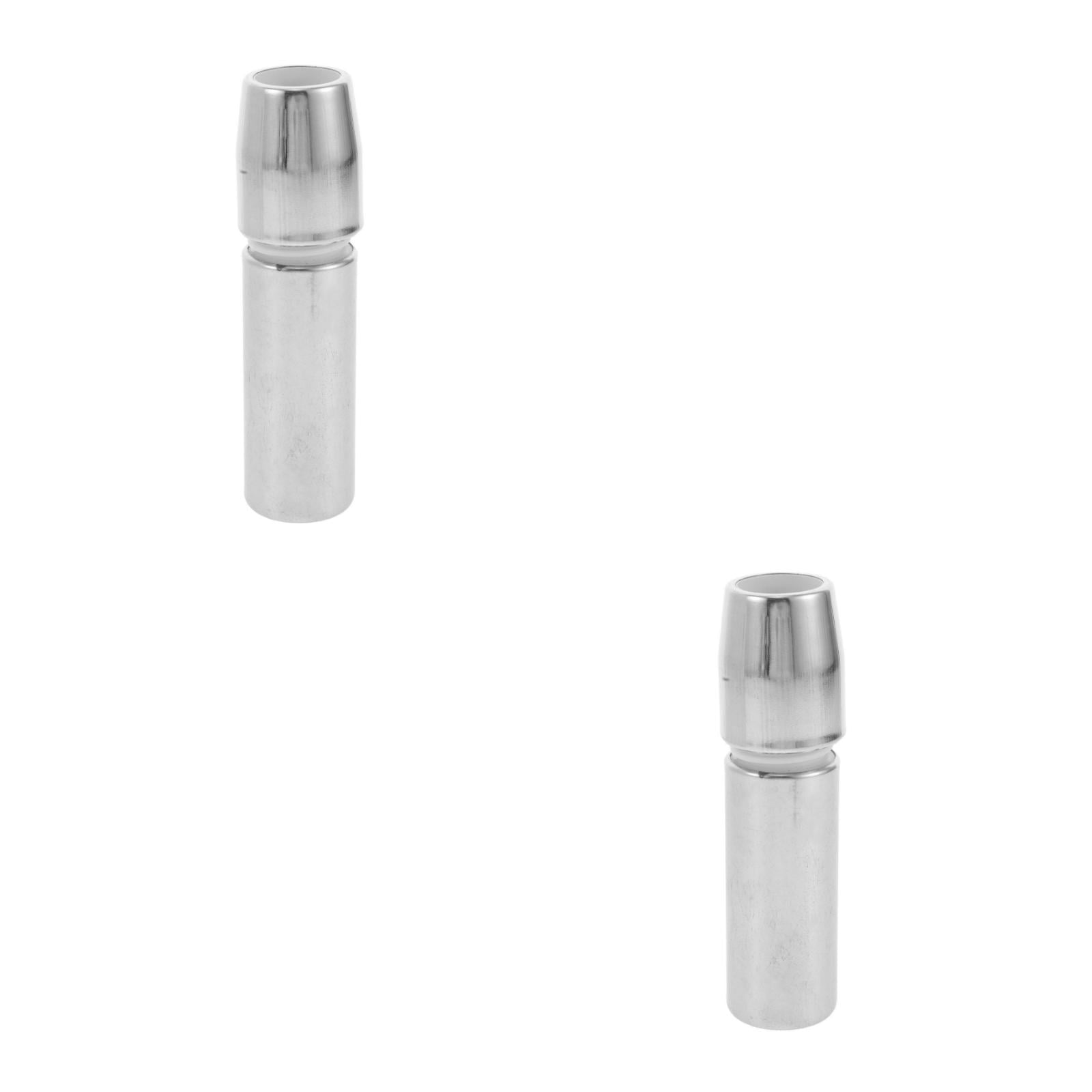 WORGEOUS 2pcs Stainless Steel Pipe Connector Pipe Joint Extension ...