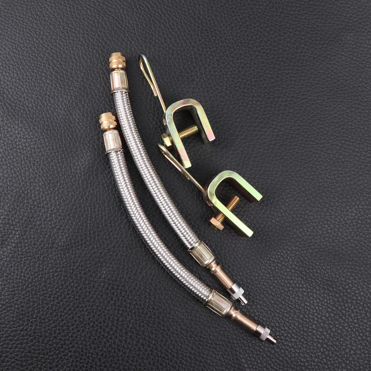 Worgeous 2pcs Steel Tire Stem Extension Adaptors Car Truck Motorcycle ...