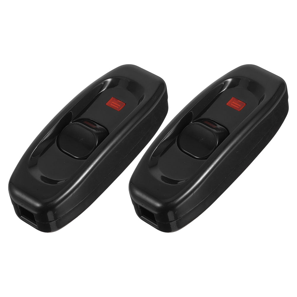 Worgeous 2pcs Switch Parts Inline Cord Switch Appliance Control Switch ...