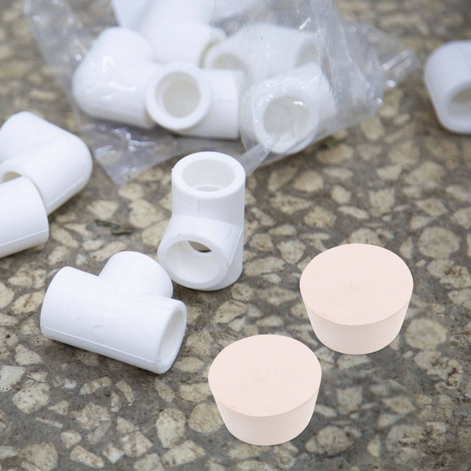 Worgeous 2pcs Test Tube Solid Stoppers Test Tubes Seal Plugs Test Tube ...