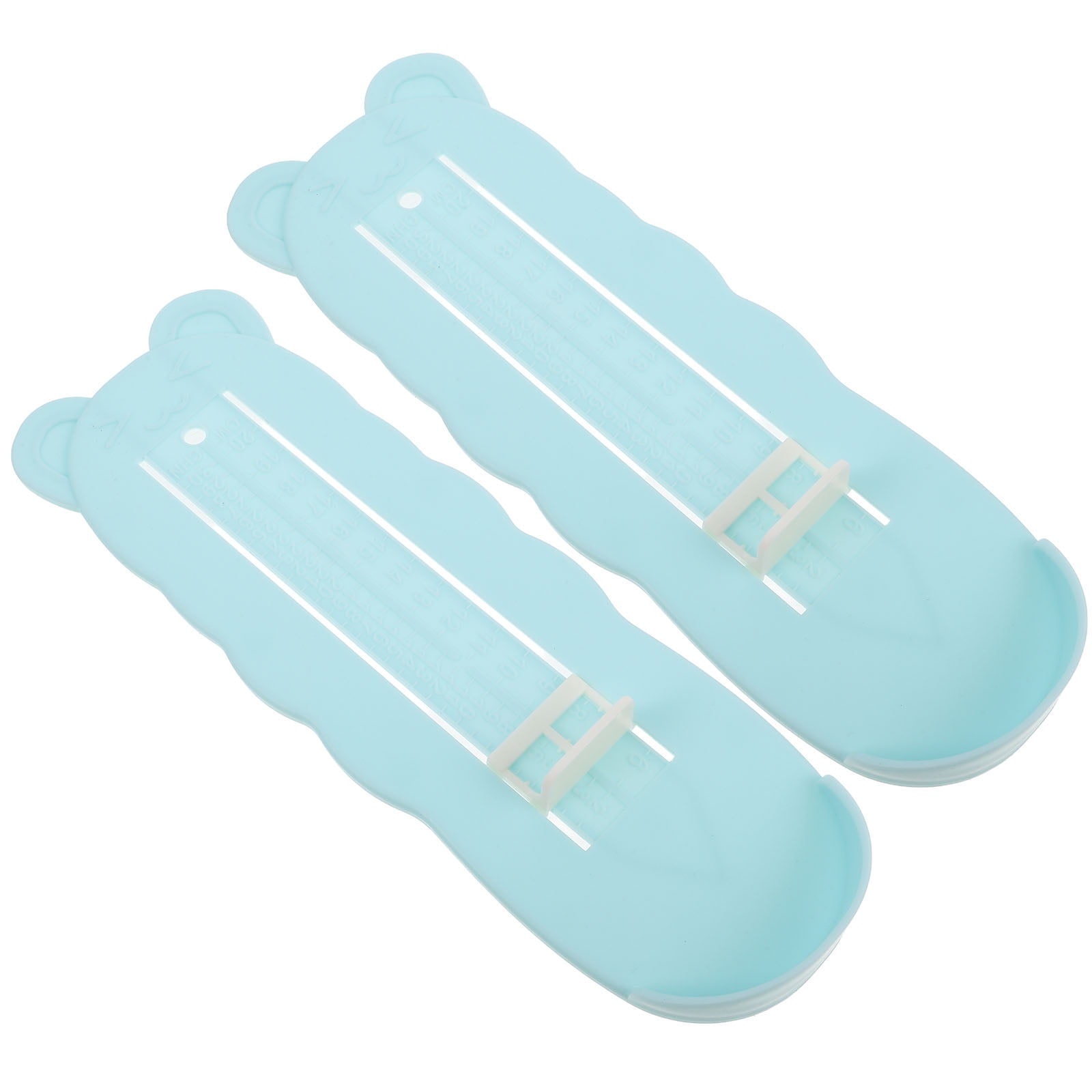 Worgeous 2pcs Toddler Foot Size Measurement Tool Foot Gauge For ...