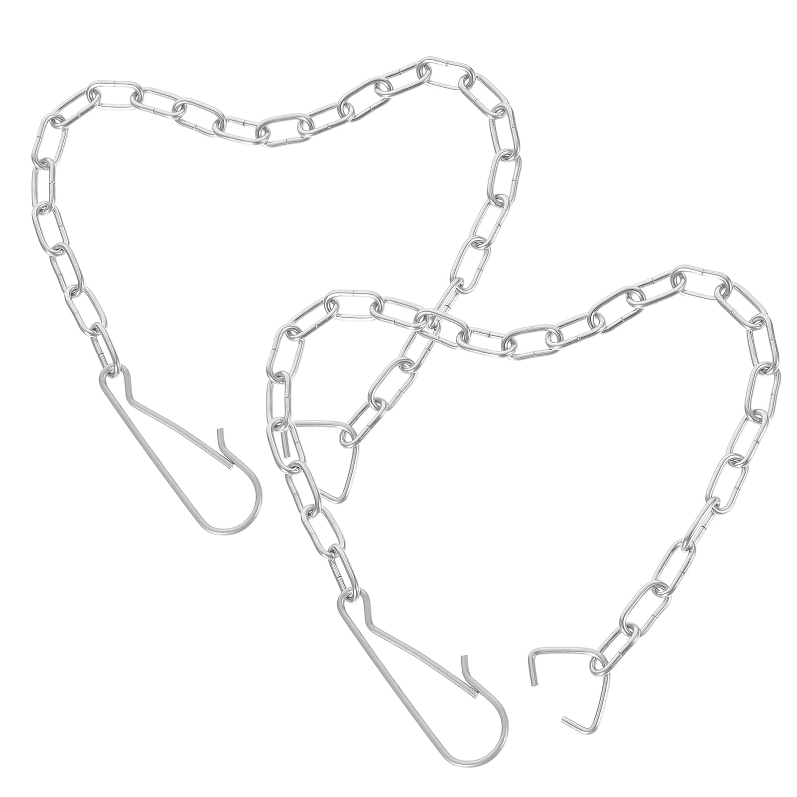 2pcs Stainless Steel Toilet Flapper Chain for Home Use Silver Color ...