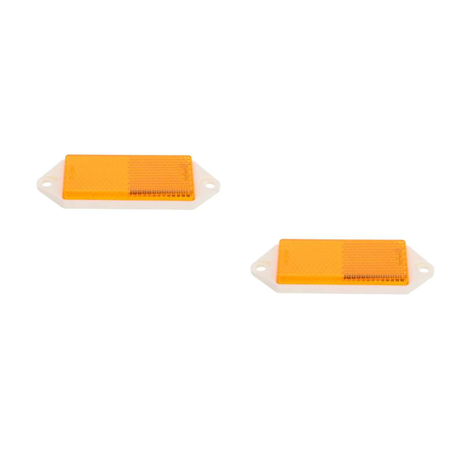 Worgeous 2pcs Trailer Tag Light Trailer Reflective Safety Sign Tow ...