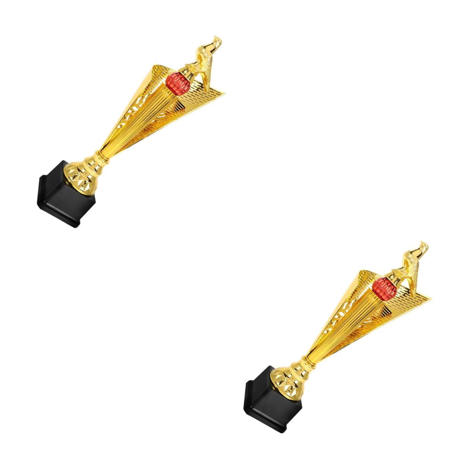 Worgeous 2pcs Trophies Plastic Bird Trophy Awards Gold Award Trophy ...
