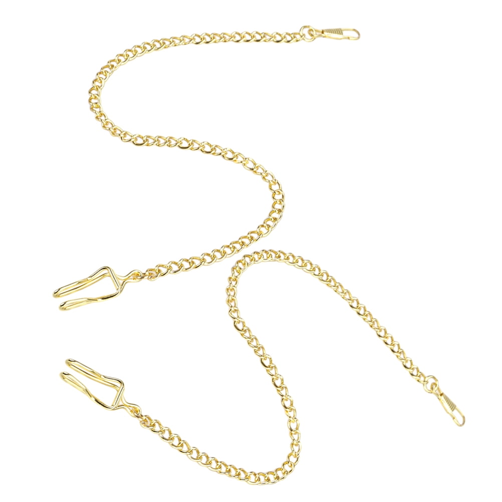Worgeous 2pcs Vintage Pocket Watch Chains for Men Alloy Watch Chain ...