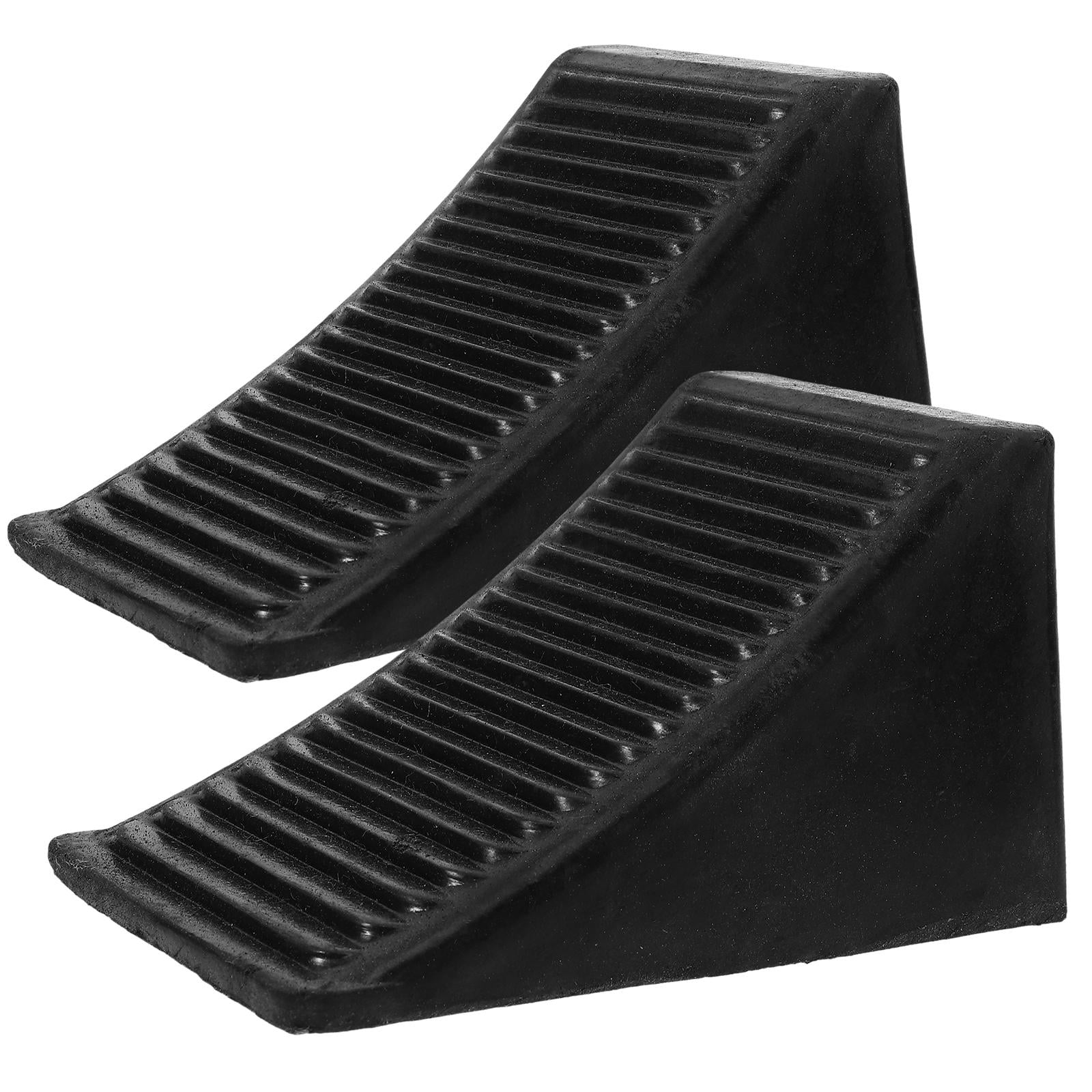 HOOWIFFY Rubber Wheel Chocks for Car Safety - Performance, Non- Design ...