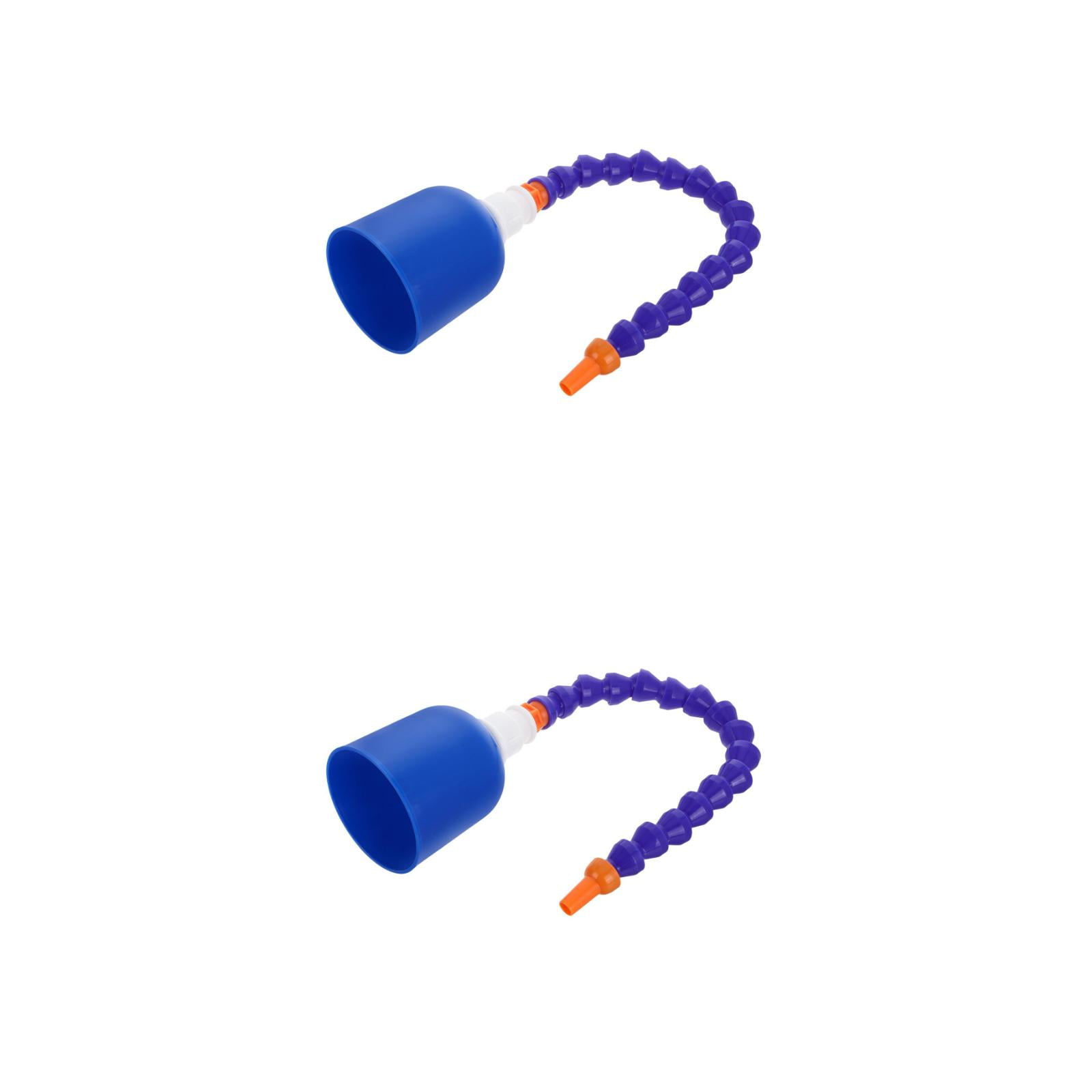 Worgeous 2pcs Wide Mouth Oil Funnel With Flexible Hose Plastic Bendable ...