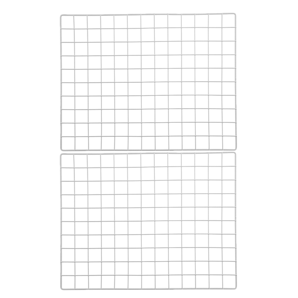 Worgeous 2pcs Wire Wall Grid for Photos Wire Wall Grid Photo Grid Panel ...