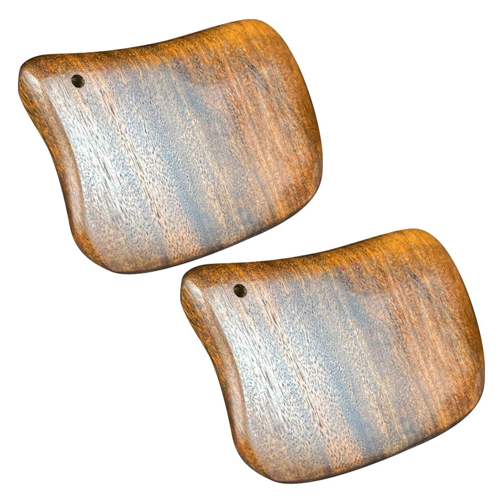 Worgeous 2pcs Wooden Gua Sha Scraping Board Sandalwood Massage Tool For ...