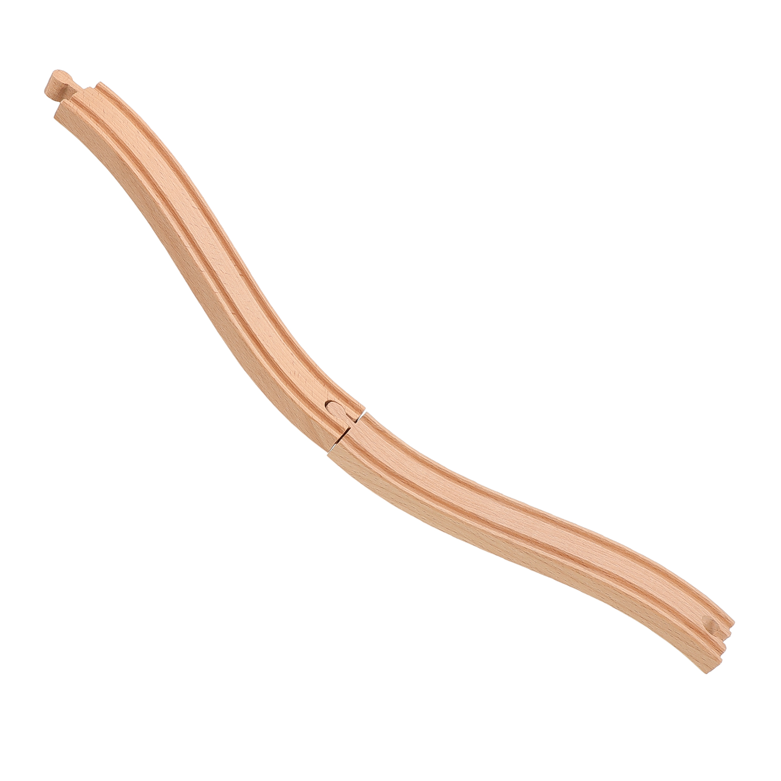 Worgeous 2pcs Wooden Train Track Connectors Compatible With Major ...