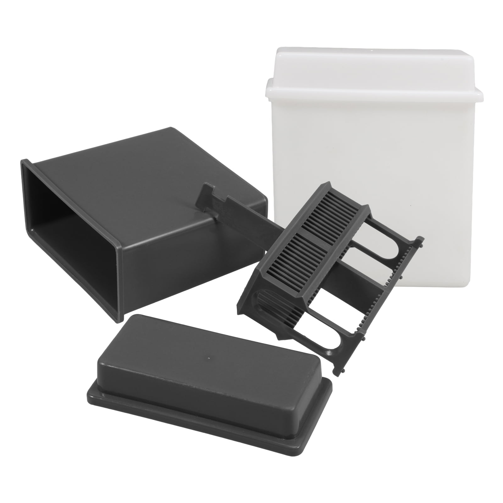 Worgeous 2set Microscope Slides Staining Jar And Rack Set Polypropylene ...