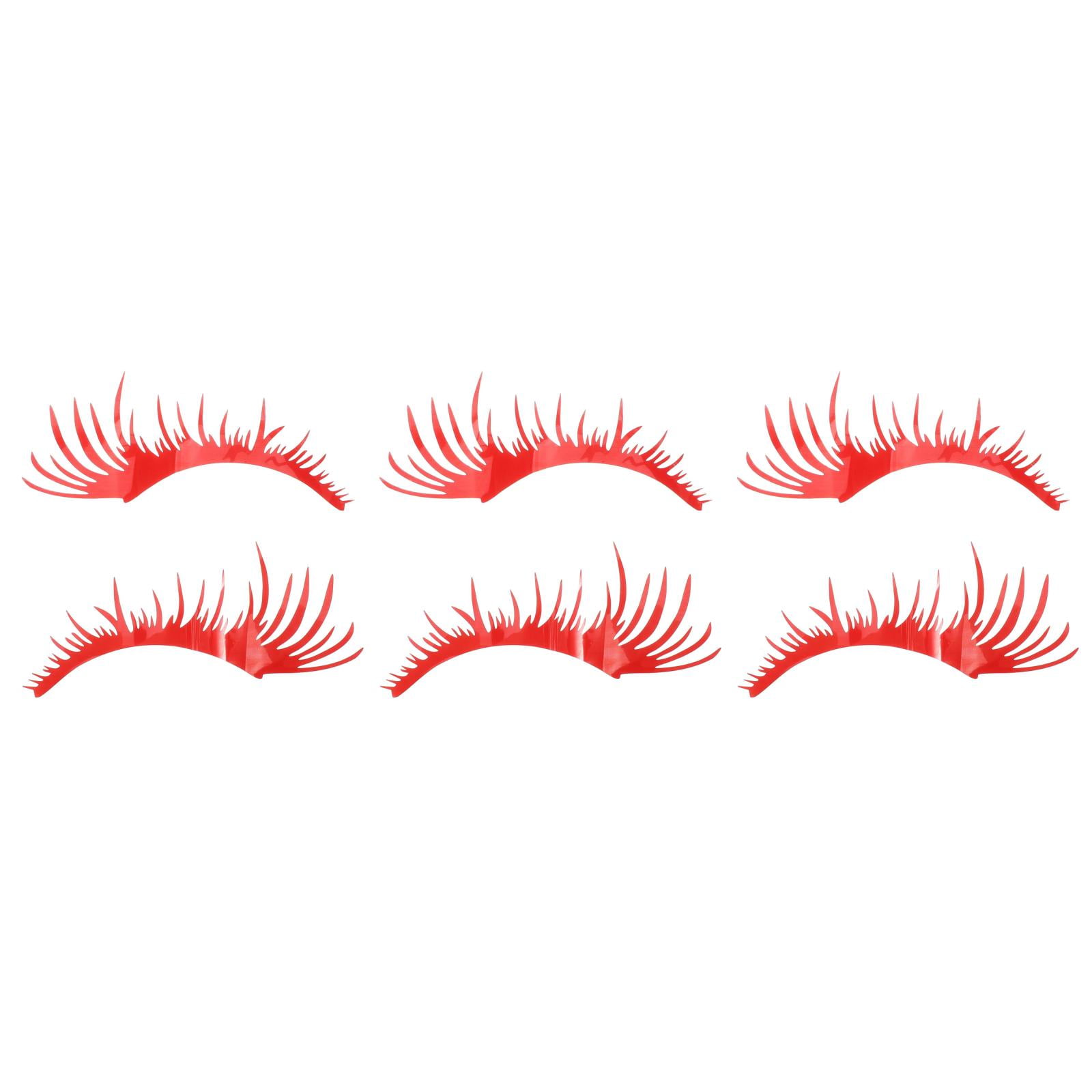 Worgeous 3 Pairs Automotive Headlight Eyebrow Eyelashes Universal ...