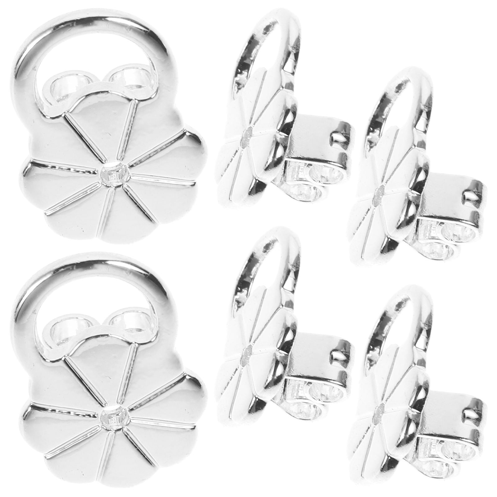 Worgeous 3 Pairs Ear Backing Support Earring Buttons for Droopy Ears ...