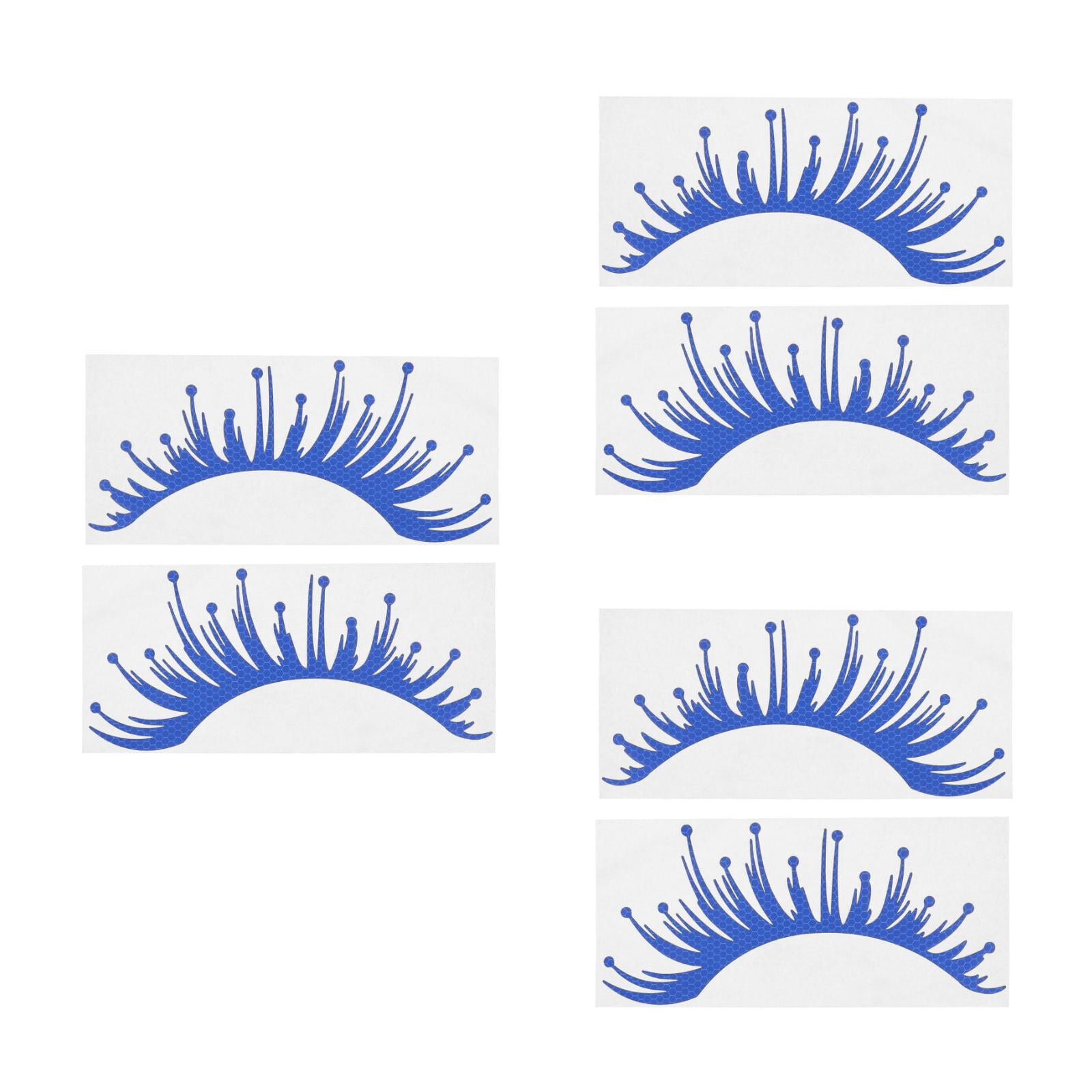 Worgeous 3 Pairs Of Eye Lashes For Cars Stylish Eyelashes for Car ...