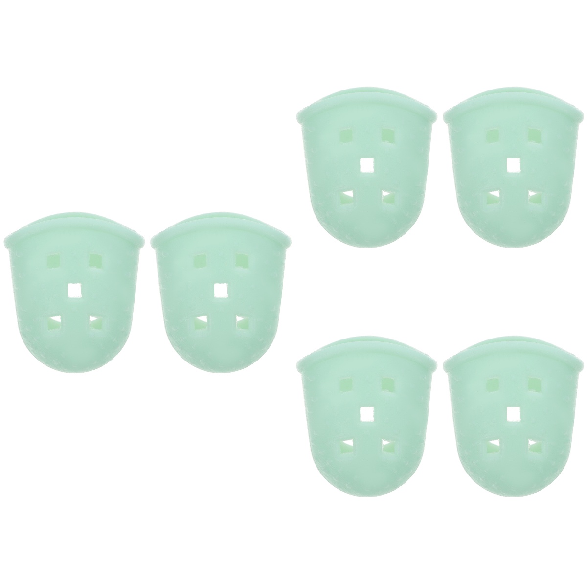 Worgeous 3 Pairs Professional Kalimba Finger Protection Covers Finger ...